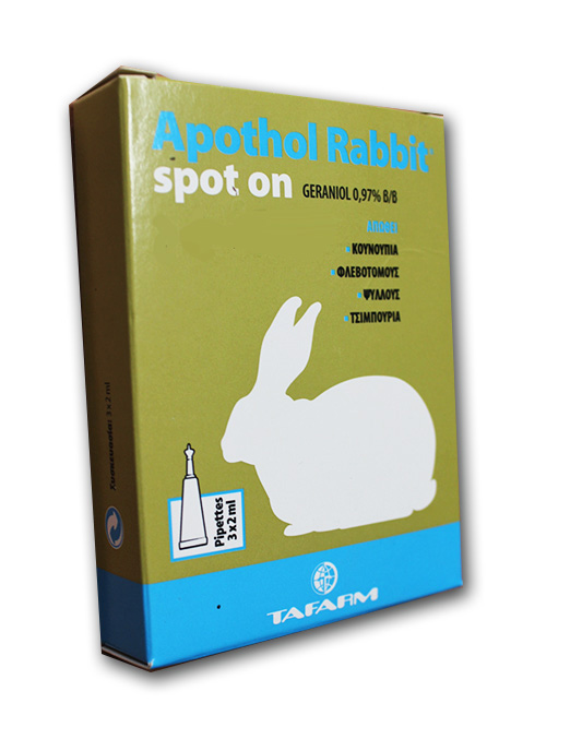 Αναλώσιμα καλλωπισμού και υγιεινής: Apothol rabbit